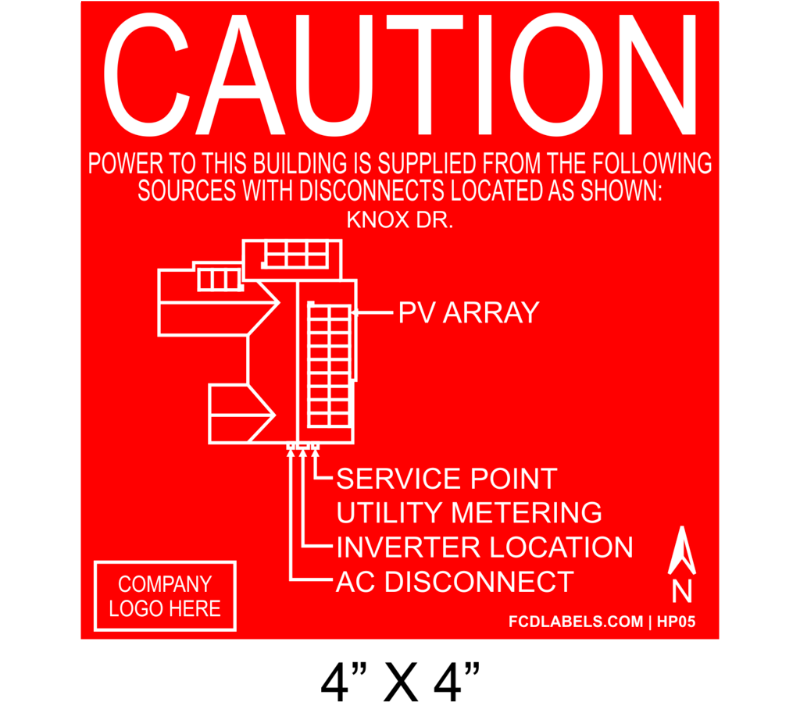 4" x 4" | House Placard | Map Layout – FCDLabels