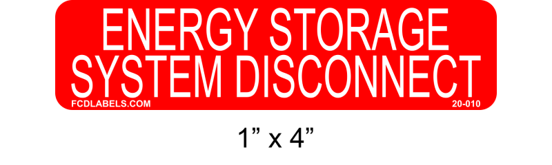 1" x 4" | Energy Storage System Disconnect | Energy Storage System ...