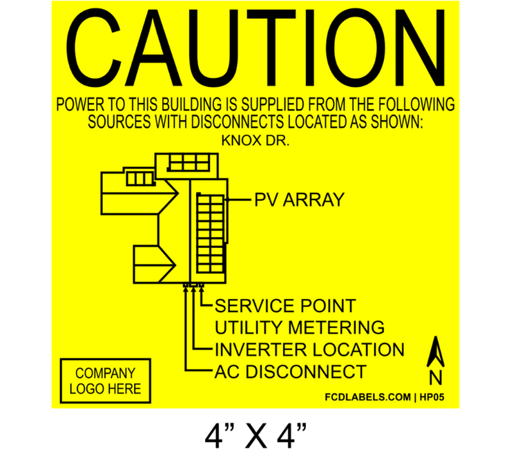 Placards - House Placard – FCDLabels